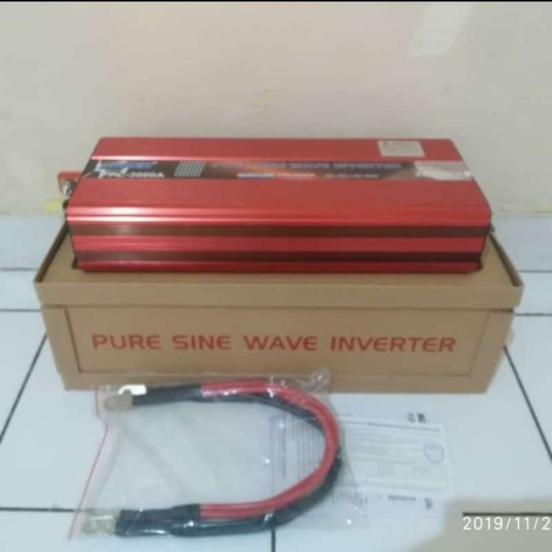 Promo INVERTER PURE SINE WAVE SUOER 3000 WATT 12V SINUS MURNI 12V 3000W PSW - SELERA_KITA STORE ...