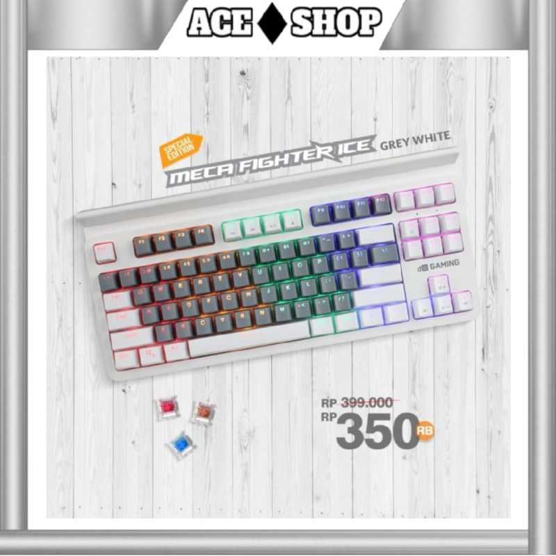 Jual Digital Alliance Keyboard Gaming Meca Fighter Ice TKL SE Grey ...