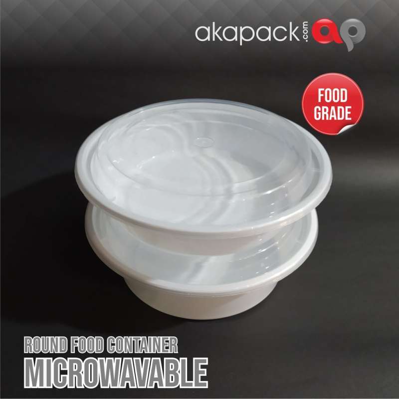 Jual Thinwall Easypack Ms 1000 Isi 25pc / Food Container Bulat 1000ml ...