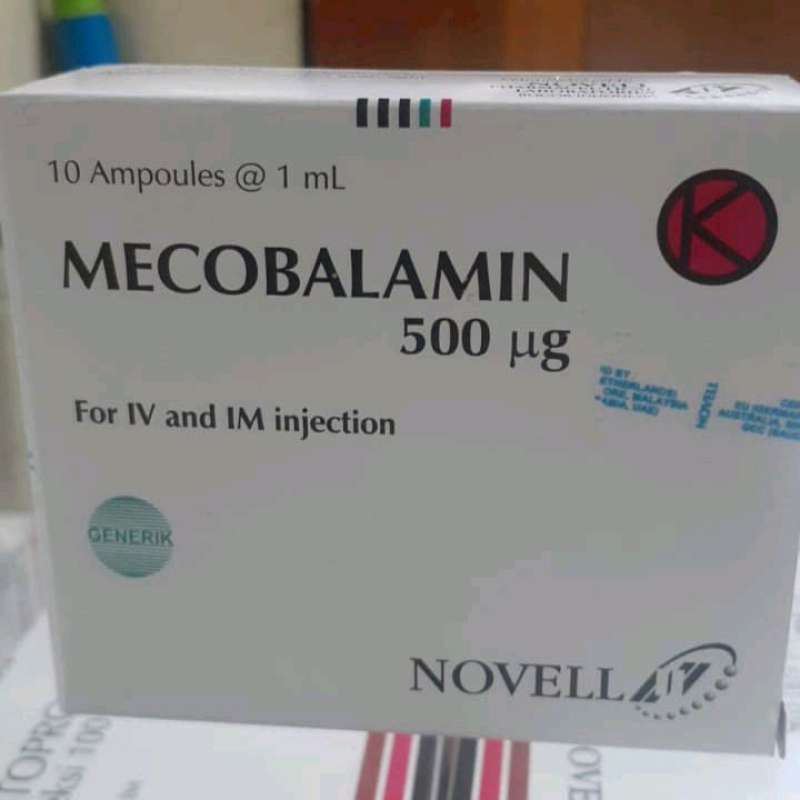 Jual Original Mecobalamin 500mg Injeksi Box di Seller Apotik sekawan ...