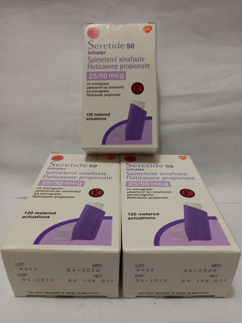 Jual Seretide 50 Inhaler/box Di Seller Tokohffarma - Pisangan Baru ...