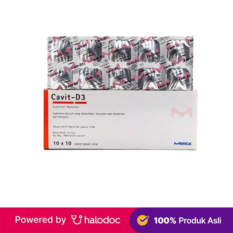 Jual Cavit D3 10 Tablet Di Seller Apotek Halomedika Cicendo - Sukaraja ...
