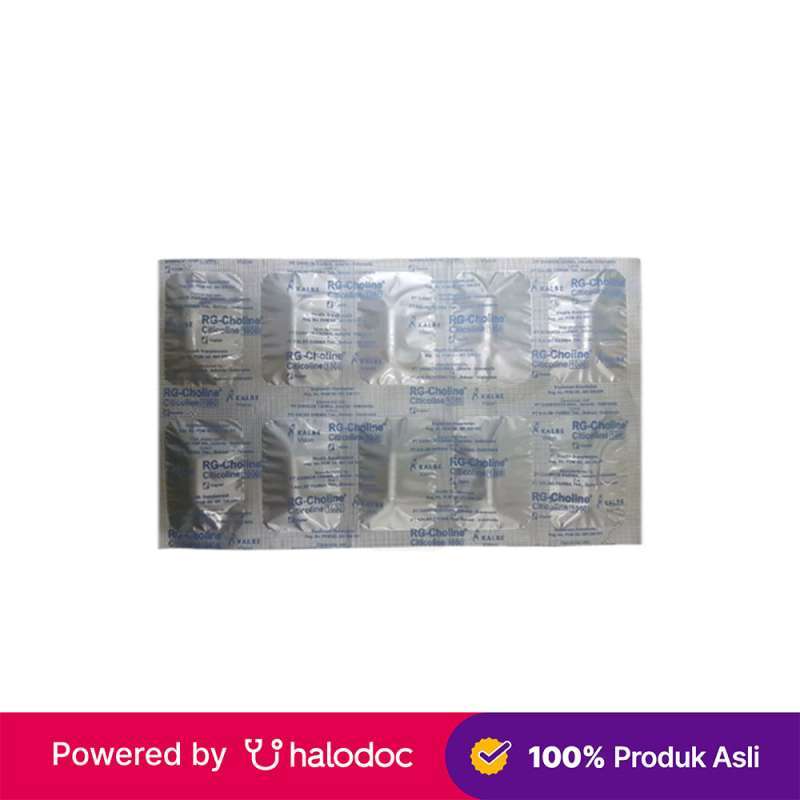 Jual Rg-choline 1000 Mg 10 Kaplet Di Seller Apotek Halomedika Pondok ...