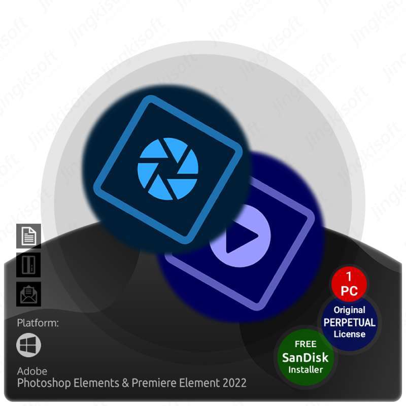 Promo Adobe Photoshop Elements & Premiere Elements 2022 For Windows [1 ...