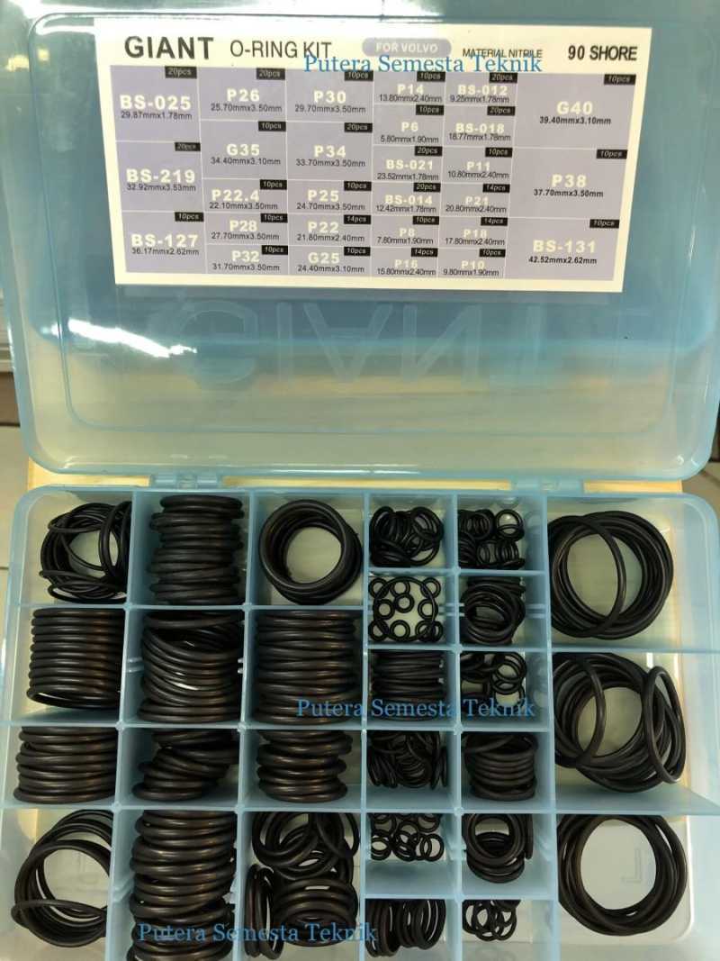 Jual GIANT for Volvo Seals Nitrile O-Ring Service Kit Box oring set di ...