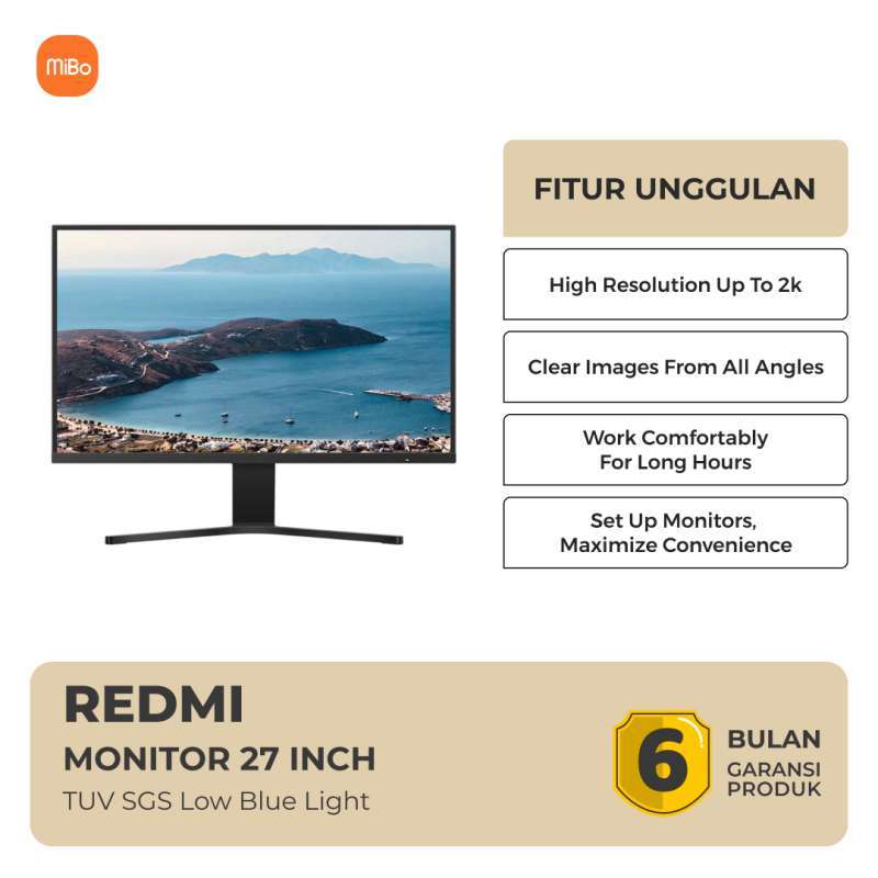 Jual Redmi Display Monitor 27 Inch 2k Version Ips Di Seller Mibo ...