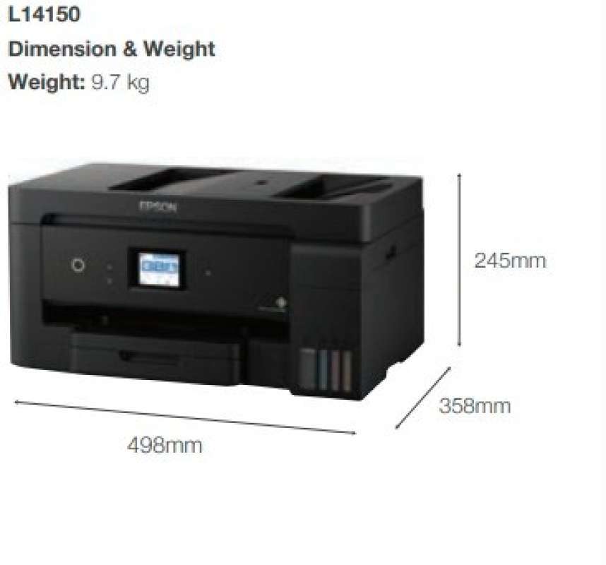 Jual Epson Ecotank L14150 A3+ Wi-fi Duplex Wide-format All-in-one ...