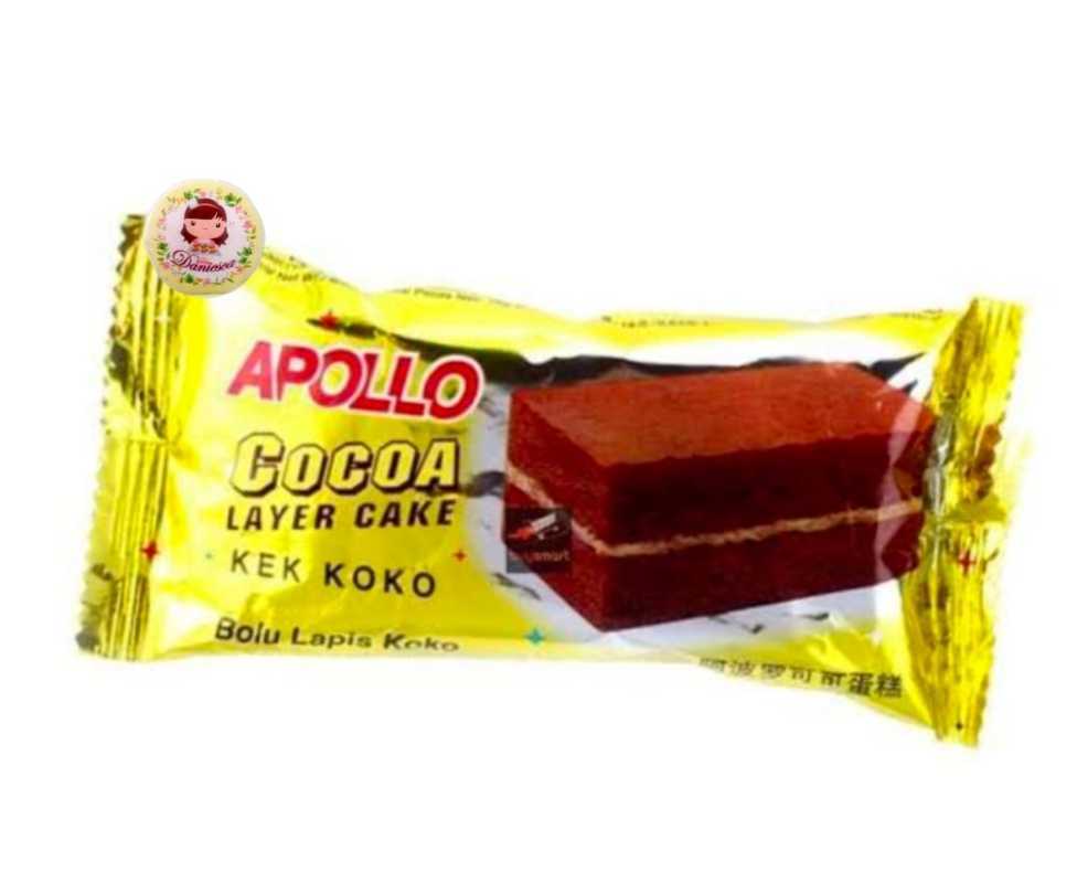 Jual Snack Import | Eceran Apollo Layer Cake Bolu Lapis Chocolate ...