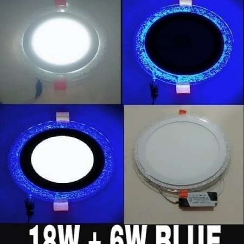 Promo Lampu Led Panel Light 3 Fungsi 18watt + 6watt Diskon 23% Di ...