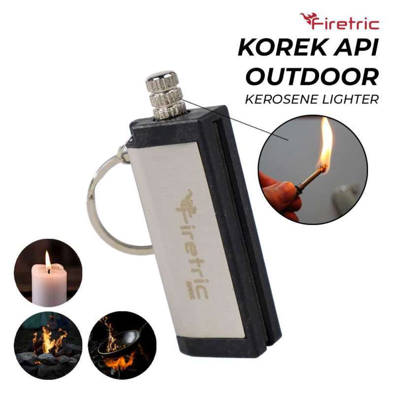 Jual Firetric Korek Api Outdoor Waterproof Kerosene Lighter - ES002 di ...