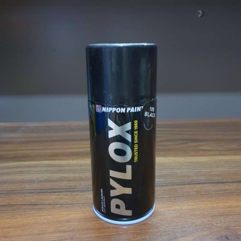 Promo Cat Semprot Pylox Hitam / Black 109 Pilox Spray Paint Gosend ...