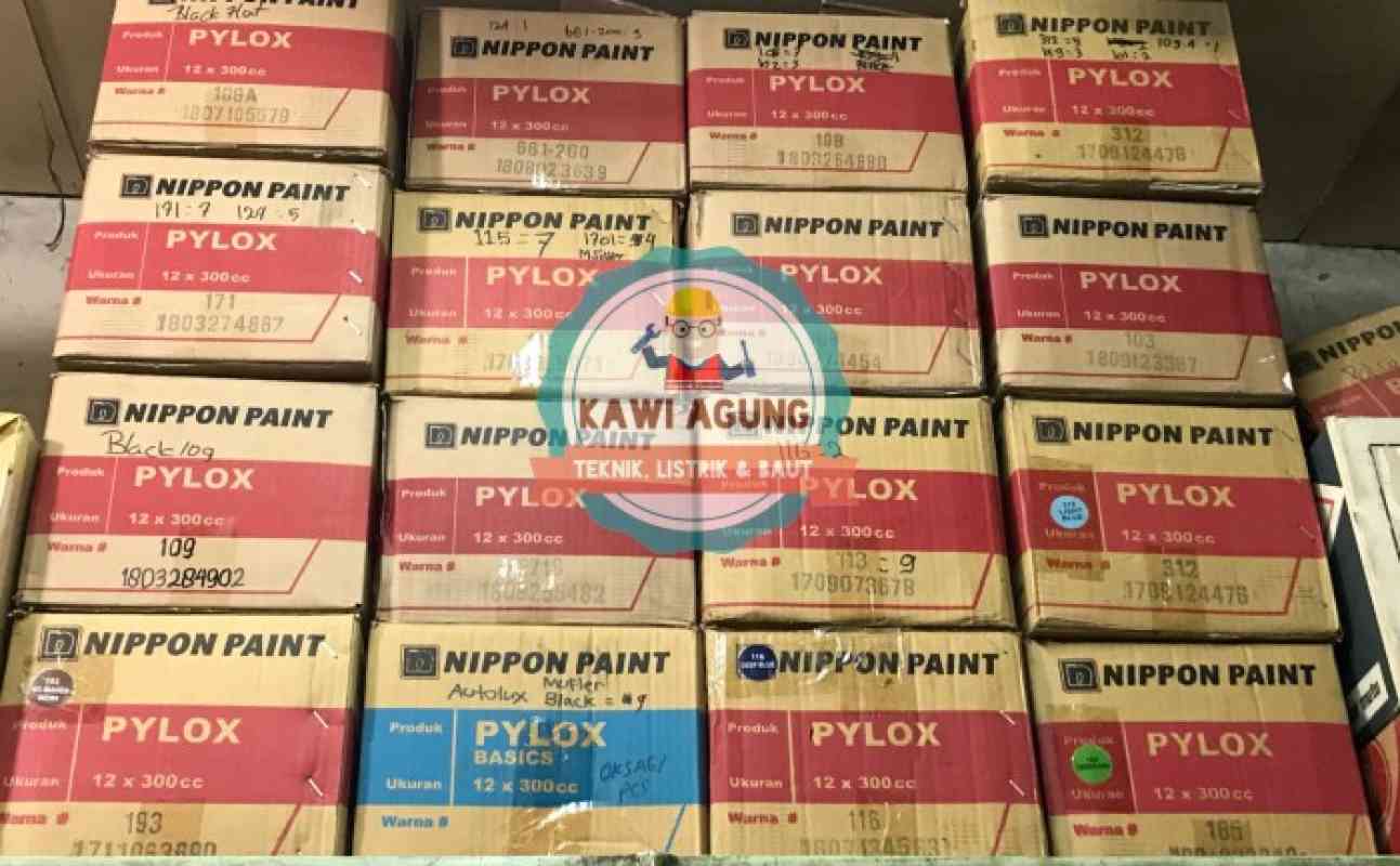 Promo Cat Semprot Pylox Hitam / Black 109 Pilox Spray Paint Gosend ...