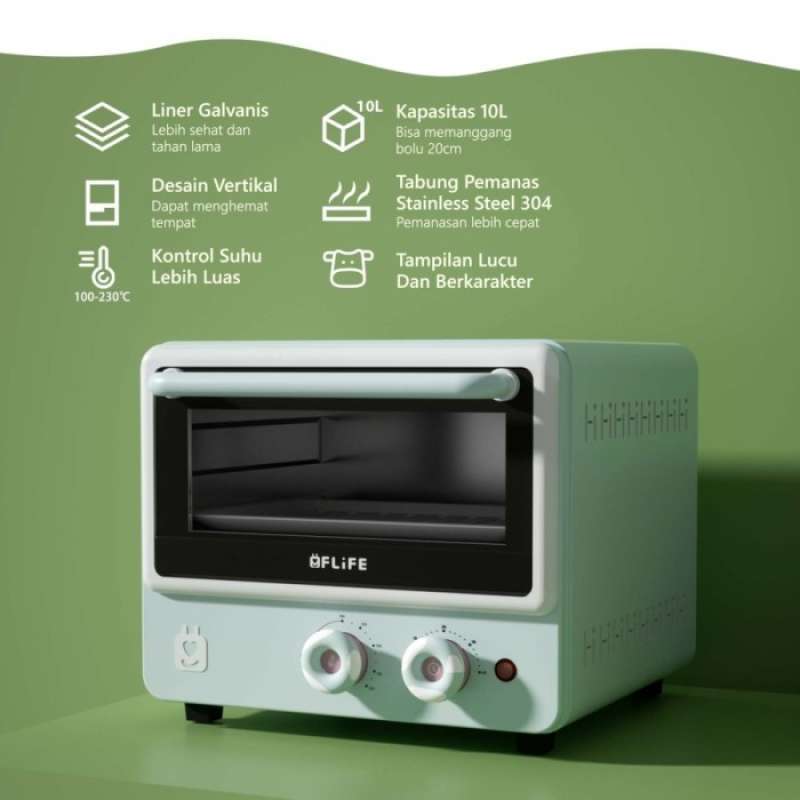 Promo Flife Oven Listrik Ov10h Mini Milky Oven 10 Liter Ov 10h Diskon ... Promo Flife Oven Listrik Ov10h Mini Milky Oven 10 Liter Ov 10h Diskon ...