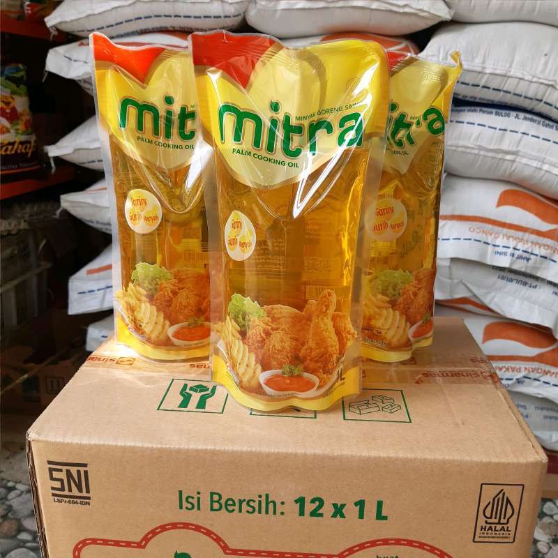 Jual Minyak Goreng Mitra - 1 Ltr X 12 Pouch - Isi Dalam 1 Dus Di Seller Namaste Hobby Lobby ...