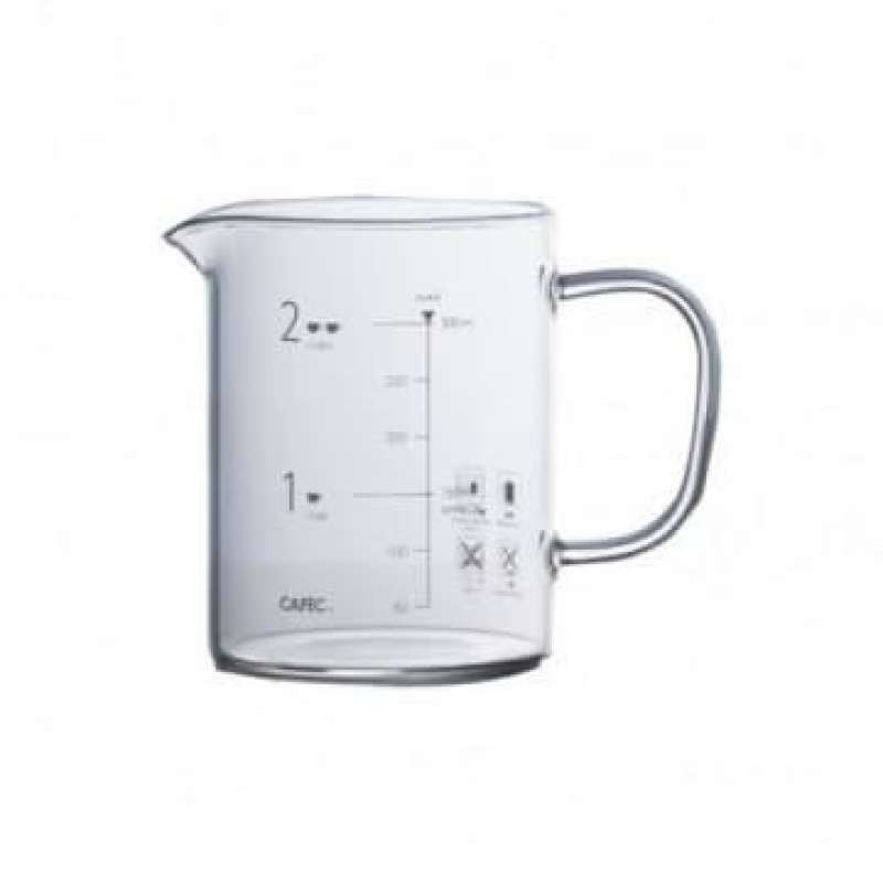 Promo Cafec V60 Beaker Coffee Server Scale Teko Kaca Dengan Takaran ...