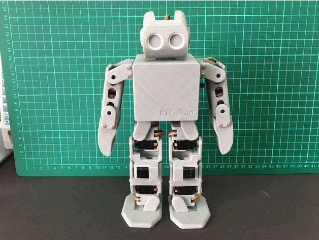 Promo Miniplan V6 Humanoid Robot Kit Only No Servo 3d Print - Part ...