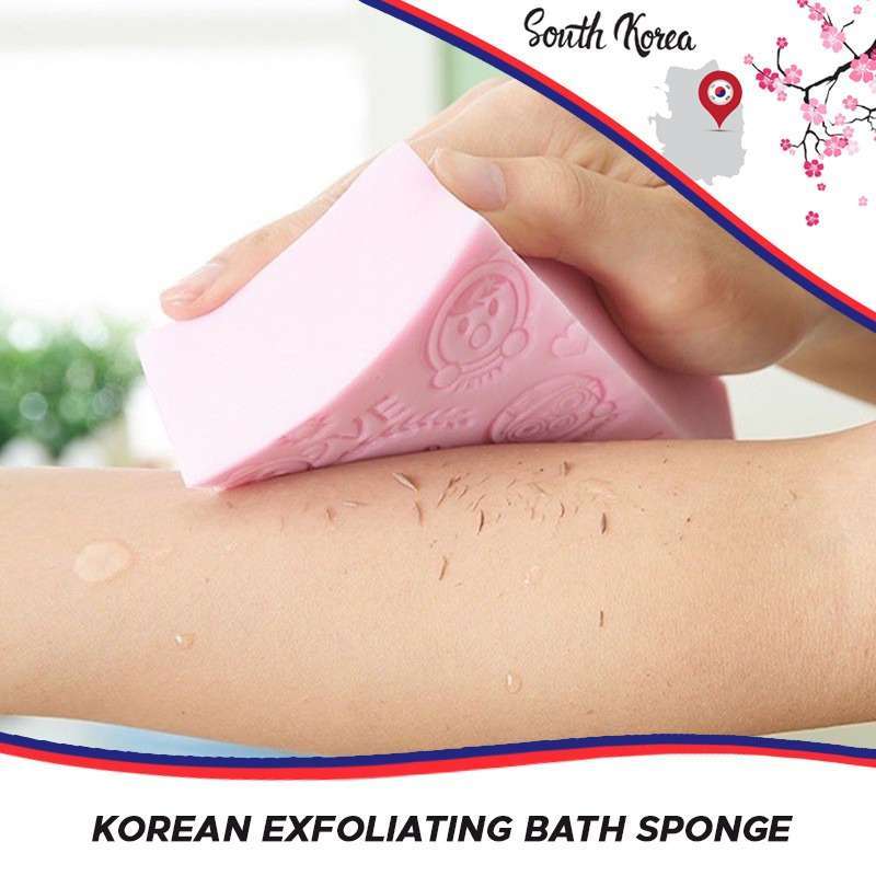 Jual Spons Pembersih Daki Korea / Korean Exfoliating Bath Sponge Di ...