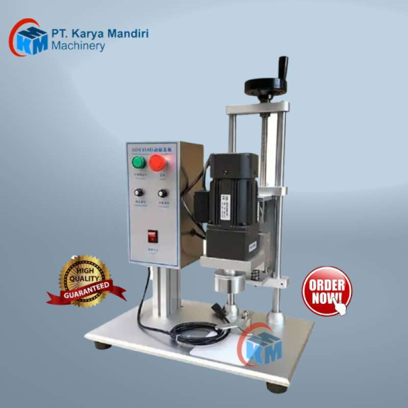 Promo Mesin Press Penutup Botol Ulir Ddx-450 Semi-automatic Capping ...