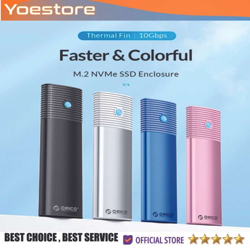 Promo Terbaik Orico Pwm2-g2 Ssd Enclosure M.2 Nvme Pcie External Case ...