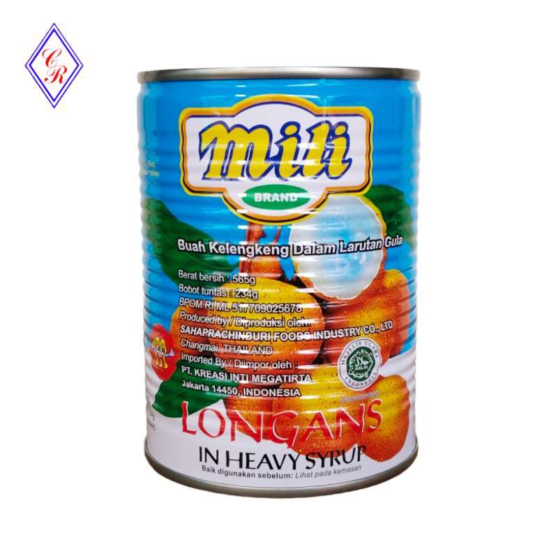 Jual Mili Longans In Heavy Syrup 565gr Buah Kelengkeng Dalam Larutan ...