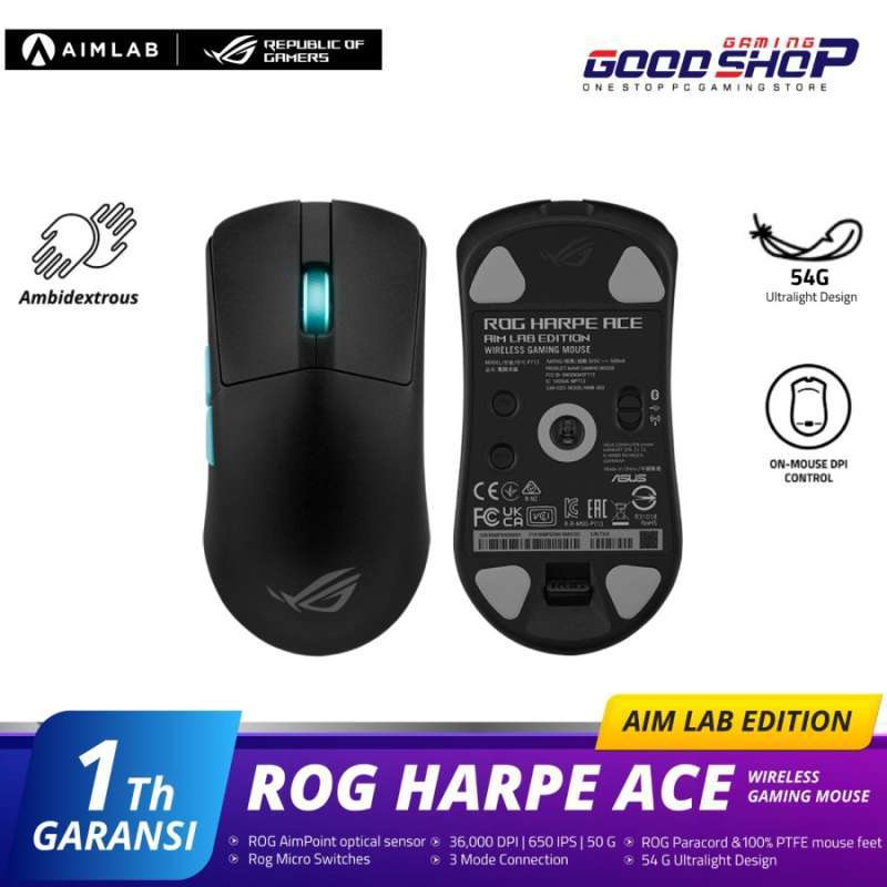Promo Asus Rog Harpe Ace Aim Lab Edition - Gaming Mouse - Putih Diskon 8% Di Seller Good Gaming ...