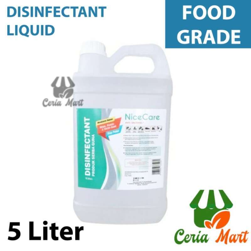 Promo Cairan Disinfektan Nicecare Jerigen 5 Liter Disinfectant Liquid ...