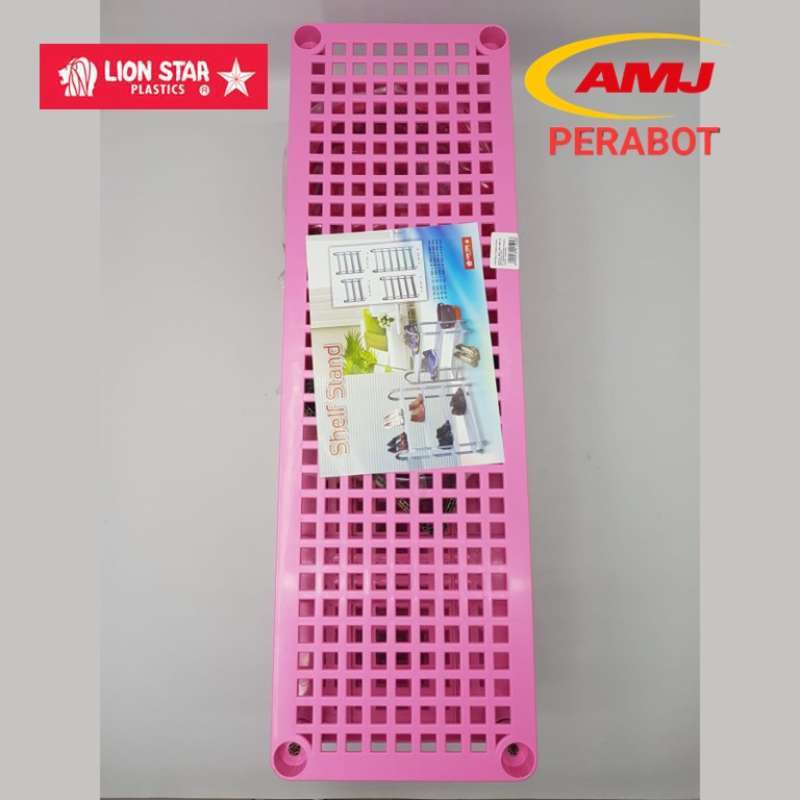 Jual Lion Star Rak Sepatu / Sendal Shelf Stand Susun-3 Di Seller Amj ...