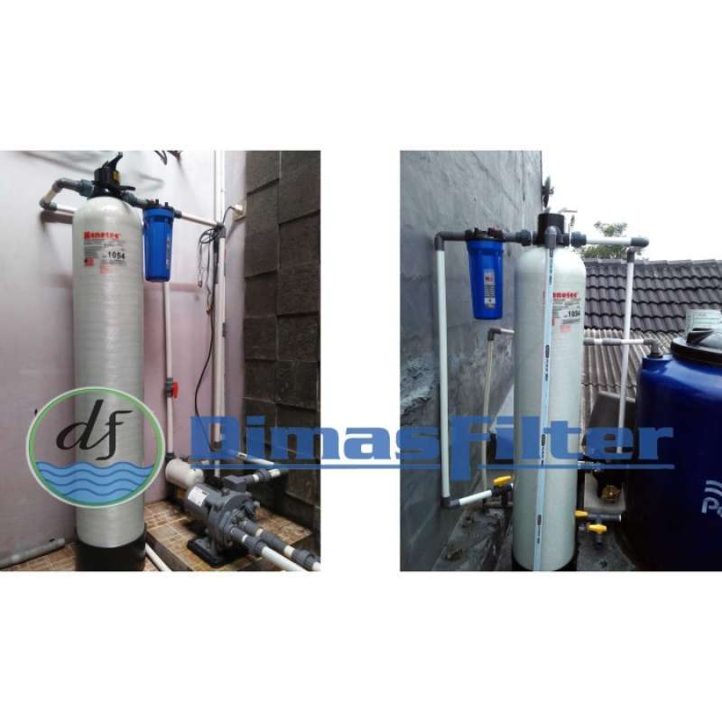Promo Paket Filter Air Rumah Frp 1054 Tangga Pam Sumur Sudah Plus ...