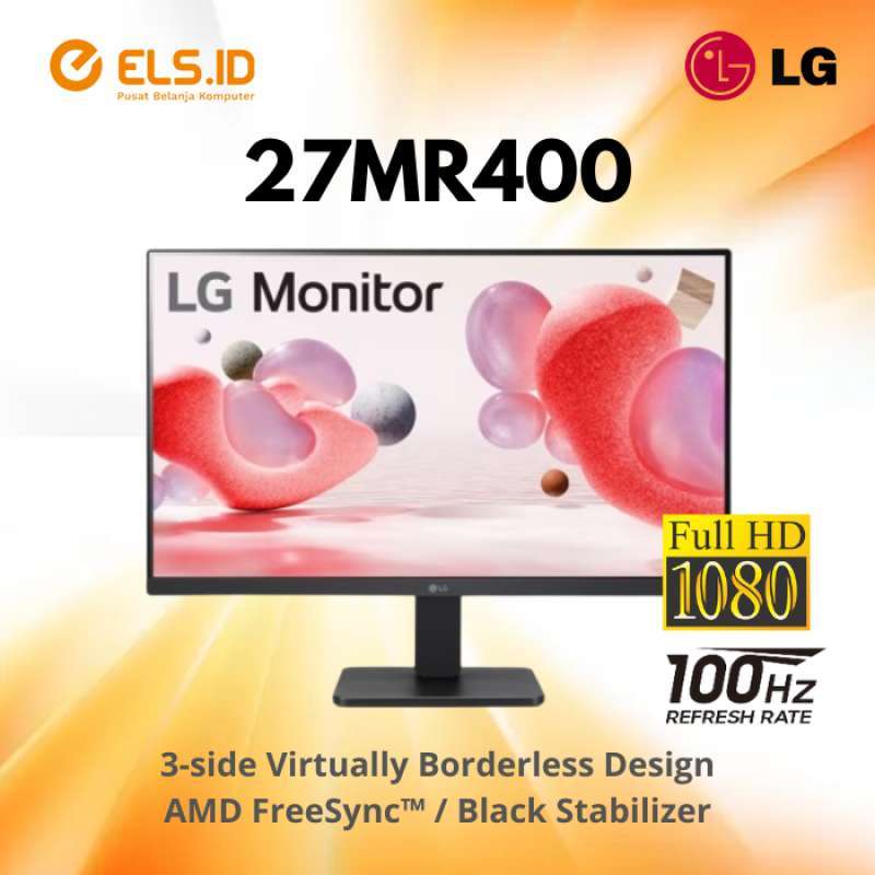 Promo LG LED Monitor 27MR400 27 Full HD 100Hz AMD FreeSync Diskon 6% di ...
