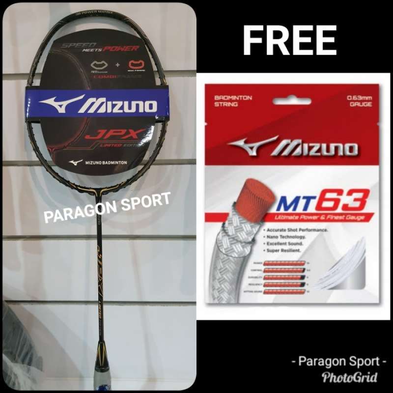 Promo Rat Badminton Mizuno Limited Edition Attack 100% New Diskon 7% di Seller Payuu.Id ...