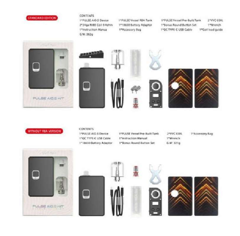 Jual PULSE AIO V5 BY VANDY VAPE ORIGINAL di Seller Vaporit Surabaya Official Store - Pradah Kali ...