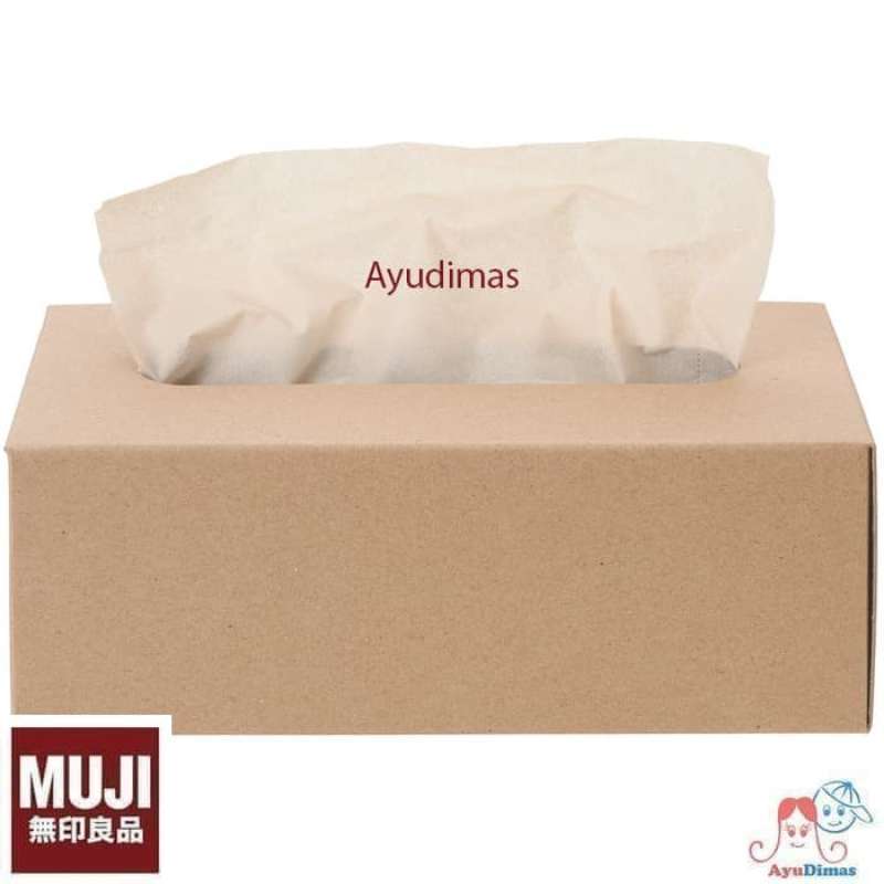 Promo Muji - Kraft Tissue Box / Case - Tempat Tissue Karton Diskon 33% ...