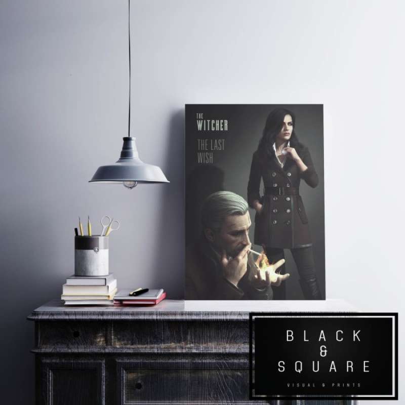 Promo Poster Premium The Witcher 3 Game Ukuran A2 Bisa Custom Size Dan ...