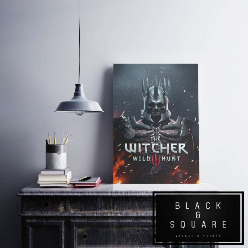 Promo Poster Premium The Witcher 3 Game Ukuran A2 Bisa Custom Size Dan ...