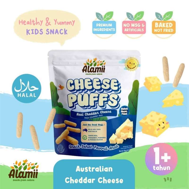Jual Alamii Puffs - Snack Sehat Untuk Bayi Dan Anak 25gr Di Seller The ...