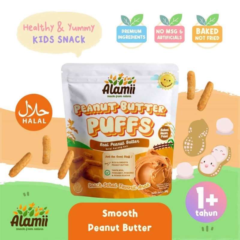 Jual Alamii Puffs - Snack Sehat Untuk Bayi Dan Anak 25gr Di Seller The ...