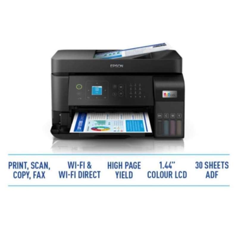 Promo Printer Epson L5590 Wi-Fi All In One Ecotank Ink Tank With Adf ...