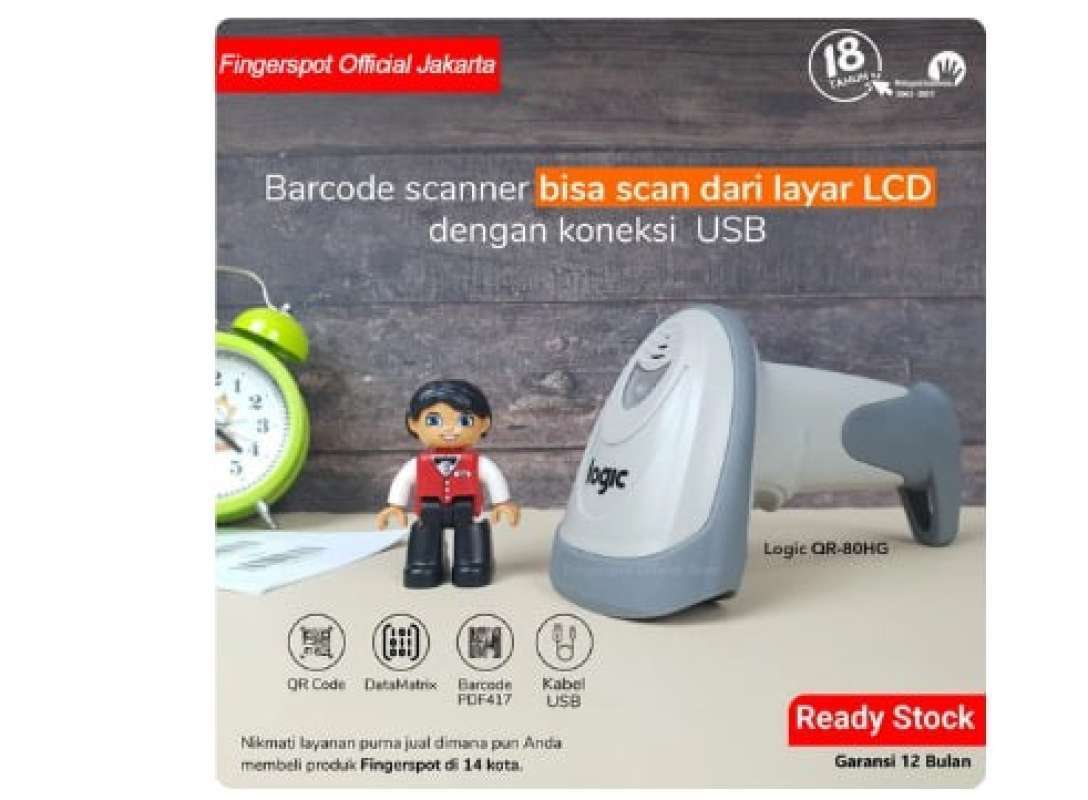 Jual Barcode Scanner Qr Code Logic Qr-80hg - Bisa Qr Code & Scan Layar ... Jual Barcode Scanner Qr Code Logic Qr-80hg - Bisa Qr Code & Scan Layar ...