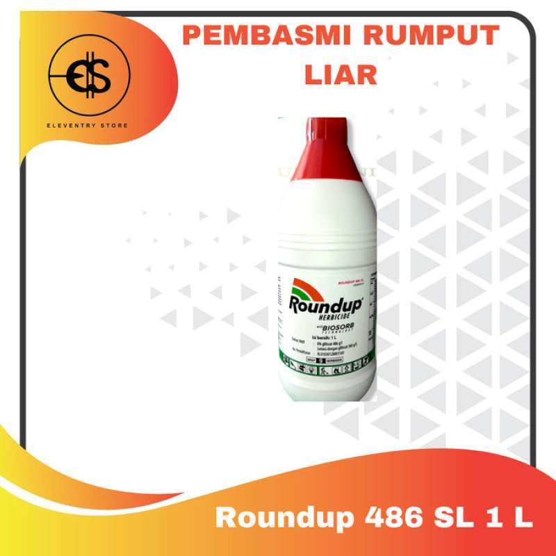 Promo Roundup 480 Sl 1 Liter Obat Pembasmi Rumput Dan Gulma Round Up ...