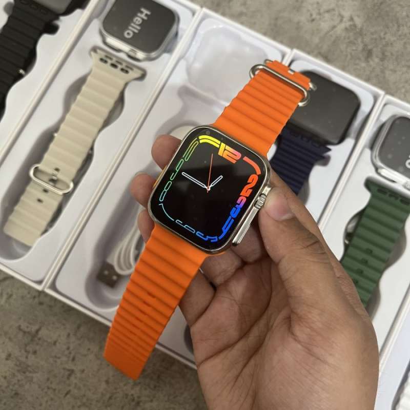 Promo Smartwatch Series Ultra + 2 Strap Stainless Jam Tangan Series ...