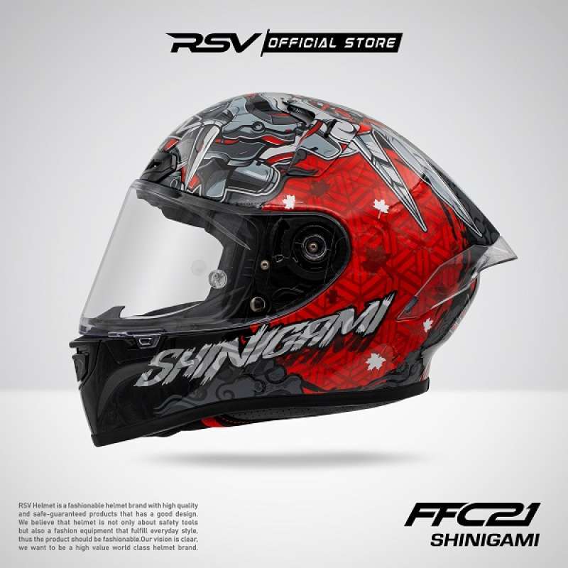 Jual Rsv Helmet Ffc21 Shinigami Fiber Composite Di Seller Rsv Helmet ...