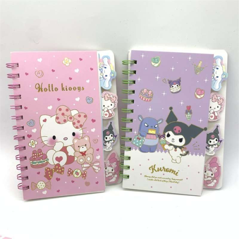 Jual BINDER GLITTER SANRIO | BINDER BOOK SANRIO | DIARY SANRIO | KUROMI ...