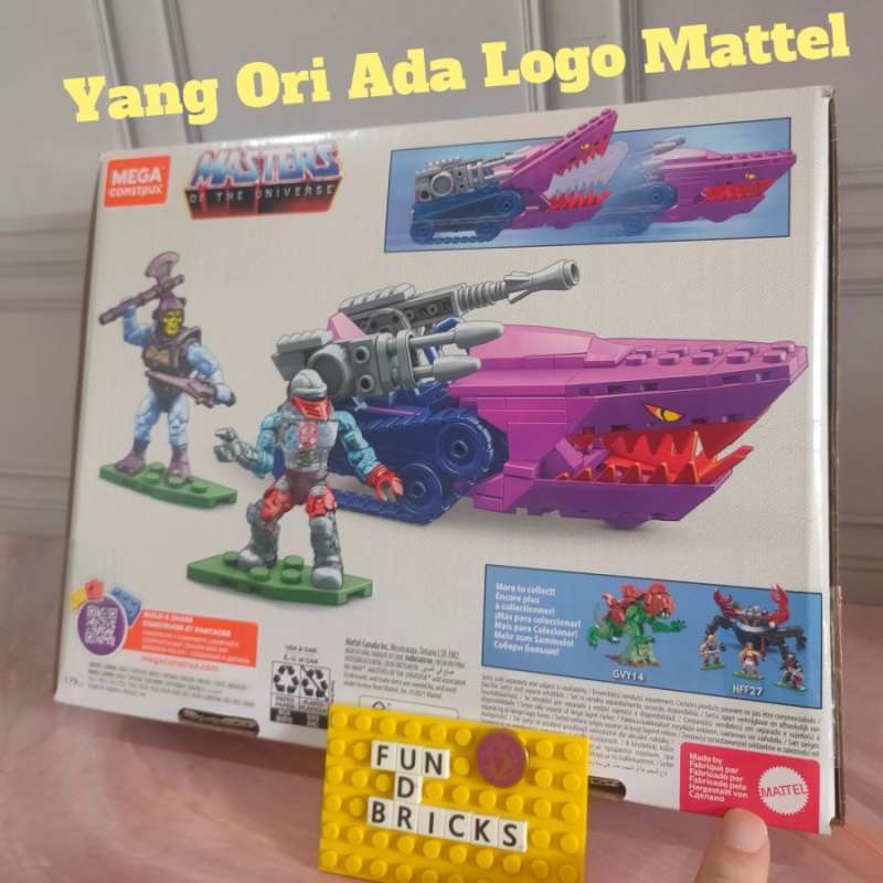 Jual Mega Construx Land Shark Mattel Original Brick Di Seller Fun D ...