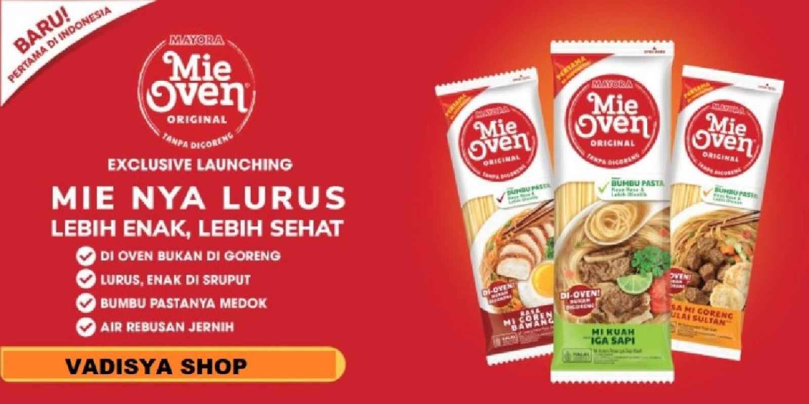 Jual MIE OVEN MI INSTAN GORENG BAWANG & KUAH IGA SAPI BUMBU PASTA ...