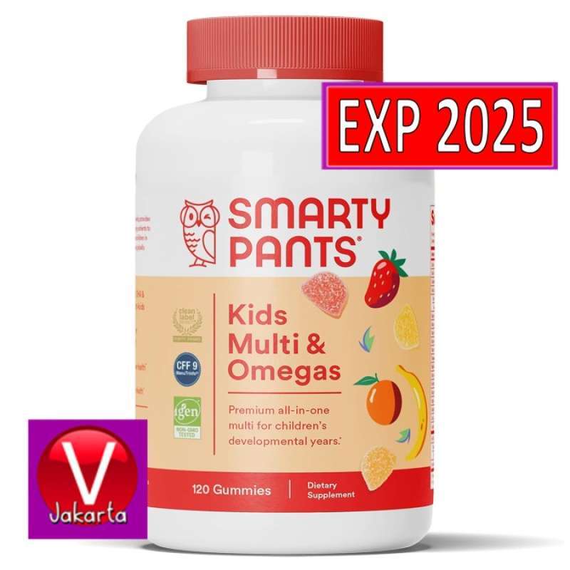 Promo Smarty Pants Kids Formula Multivitamin Omega 3s Vit D3 for ...