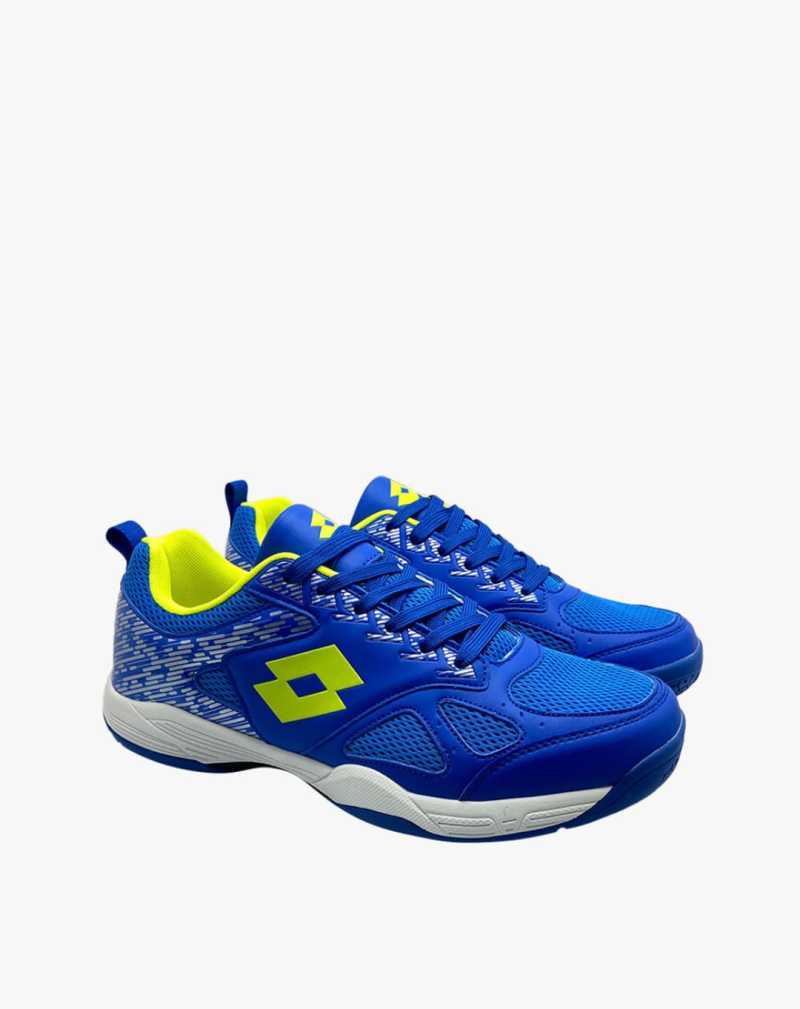 Promo Lotto Lob Men's Badminton Shoes. Royal Blue. Sepatu Badminton ...