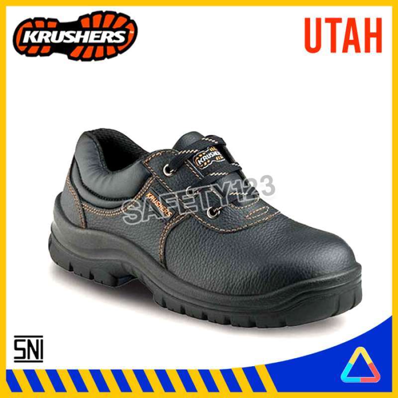 Promo Sepatu Shoes Krushers Utah Black Hitam Murah Diskon 23% di Seller ...