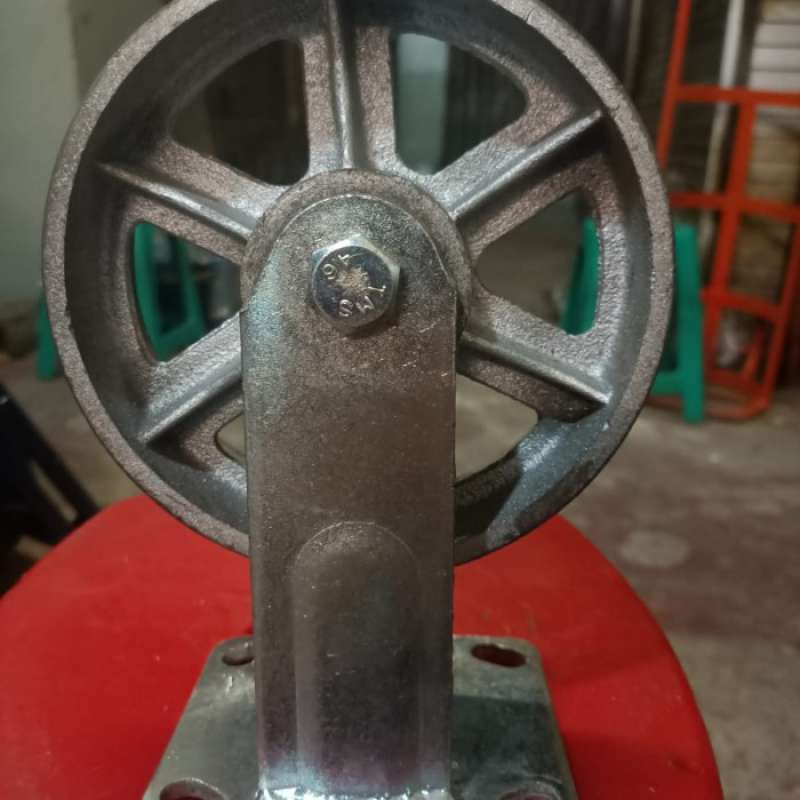 Promo Roda Besi 6inch Mati Per Pcs Diskon 23% Di Seller Cv Kinesia ...