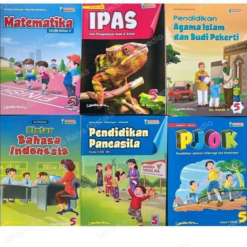 Jual Buku Kurikulum Merdeka Kelas 5 Sd Original Harga Termurah Juli 2024 | Blibli