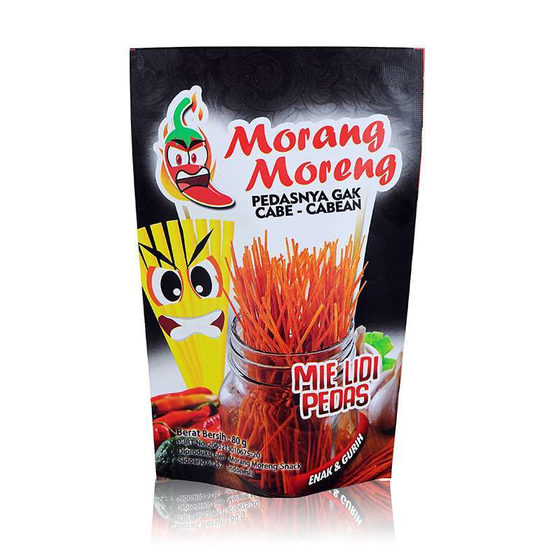 Promo Mie Lidi Gurih Aneka Rasa Morang Moreng Snack - Balado Diskon 21% ...